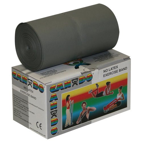 Cando Band Non-Latex Silver- XX-Heavy 6- Yard – Great Smile Company