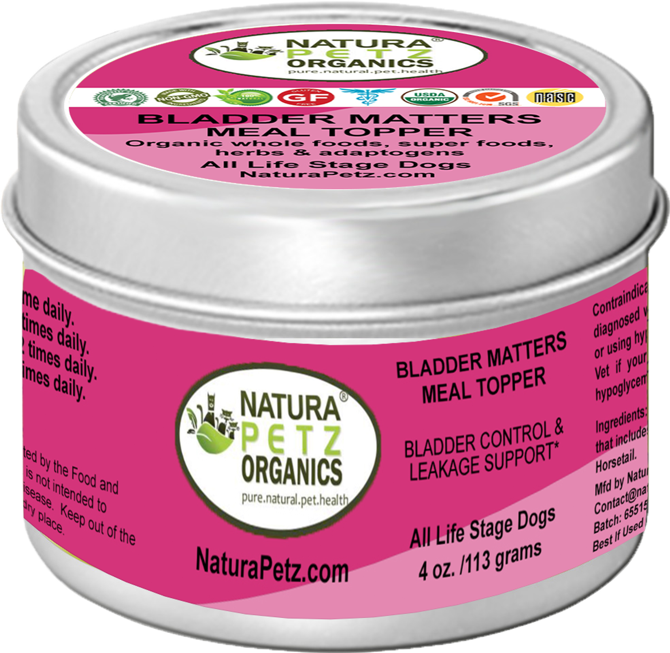 Bladder Matters Max Meal Topper Bladder Control & Leakage Support* Dog ...