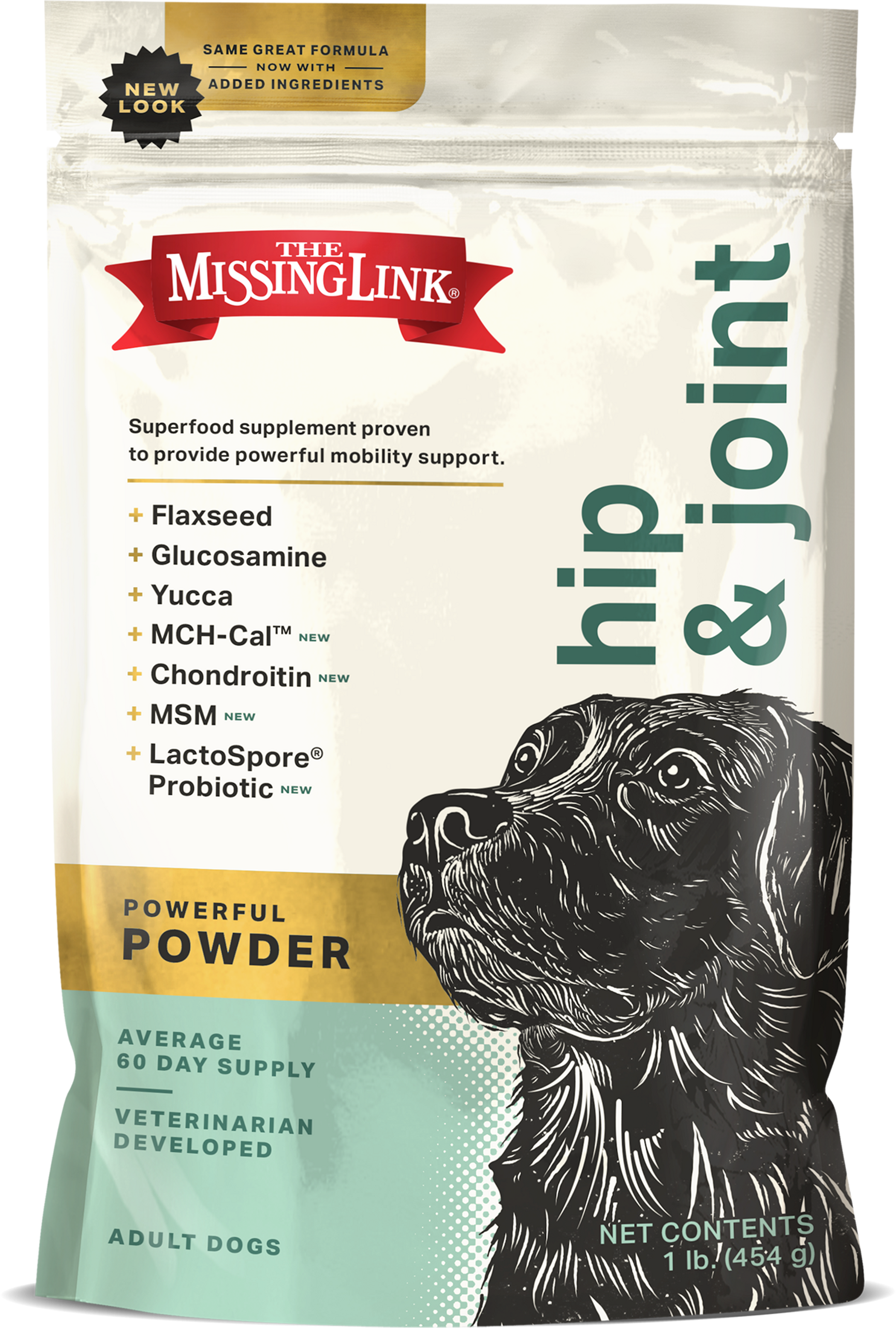 The Missing Link - Original Hip & Joint Dog 1lb – Great Smile Company