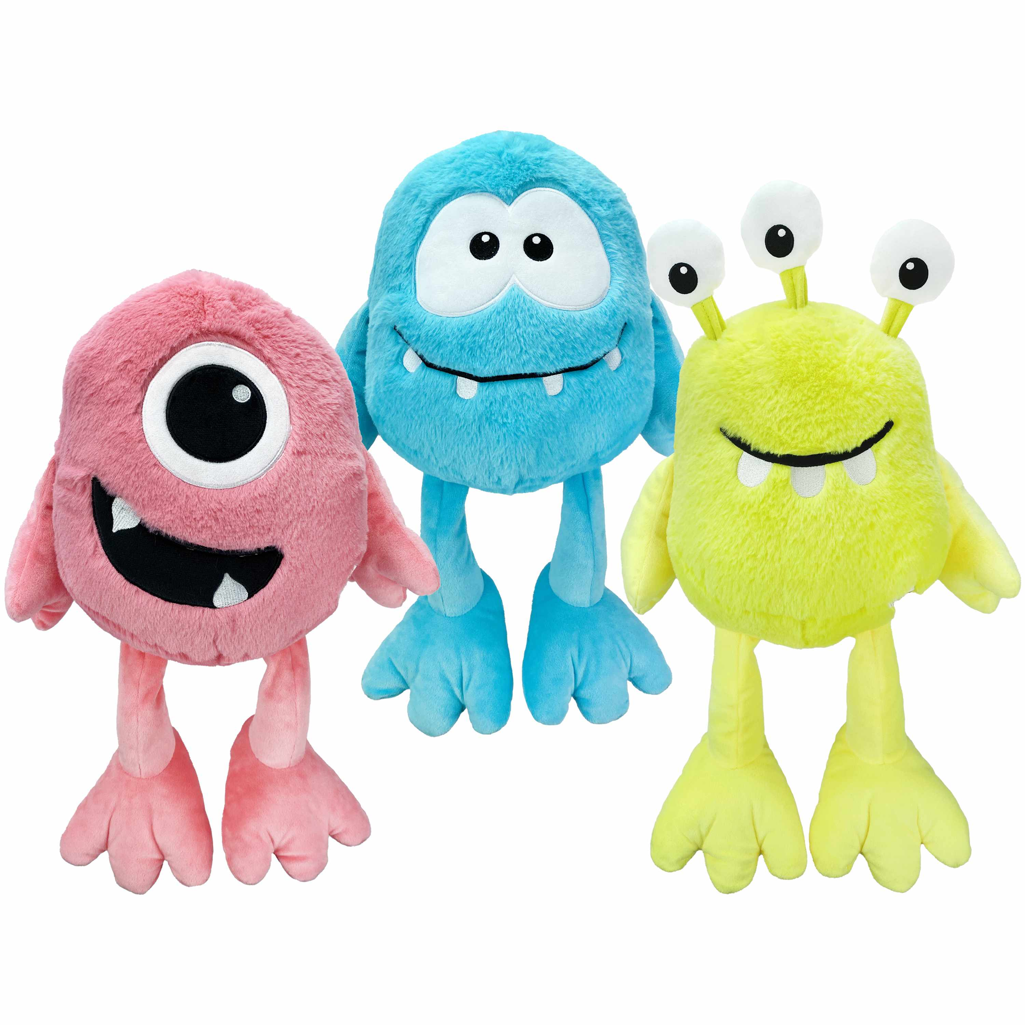 Multipet Monsters Plush Dog Toy Assorted Colors – Great Smile Company