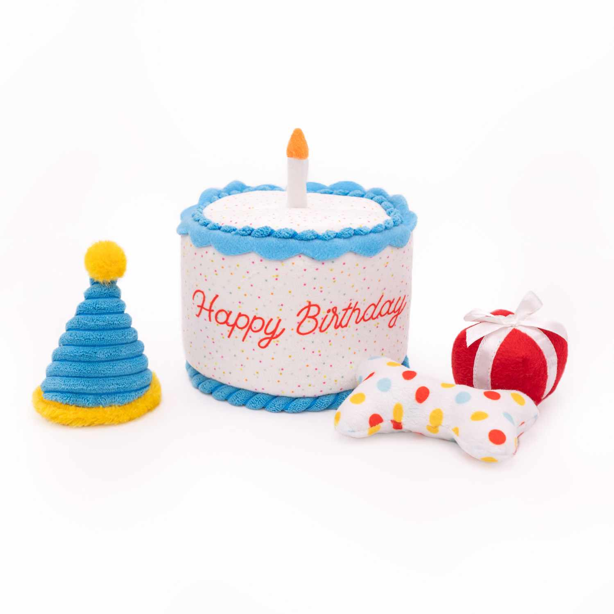 ZippyPaws Zippy Burrow(TM) - Birthday Cake – Great Smile Company