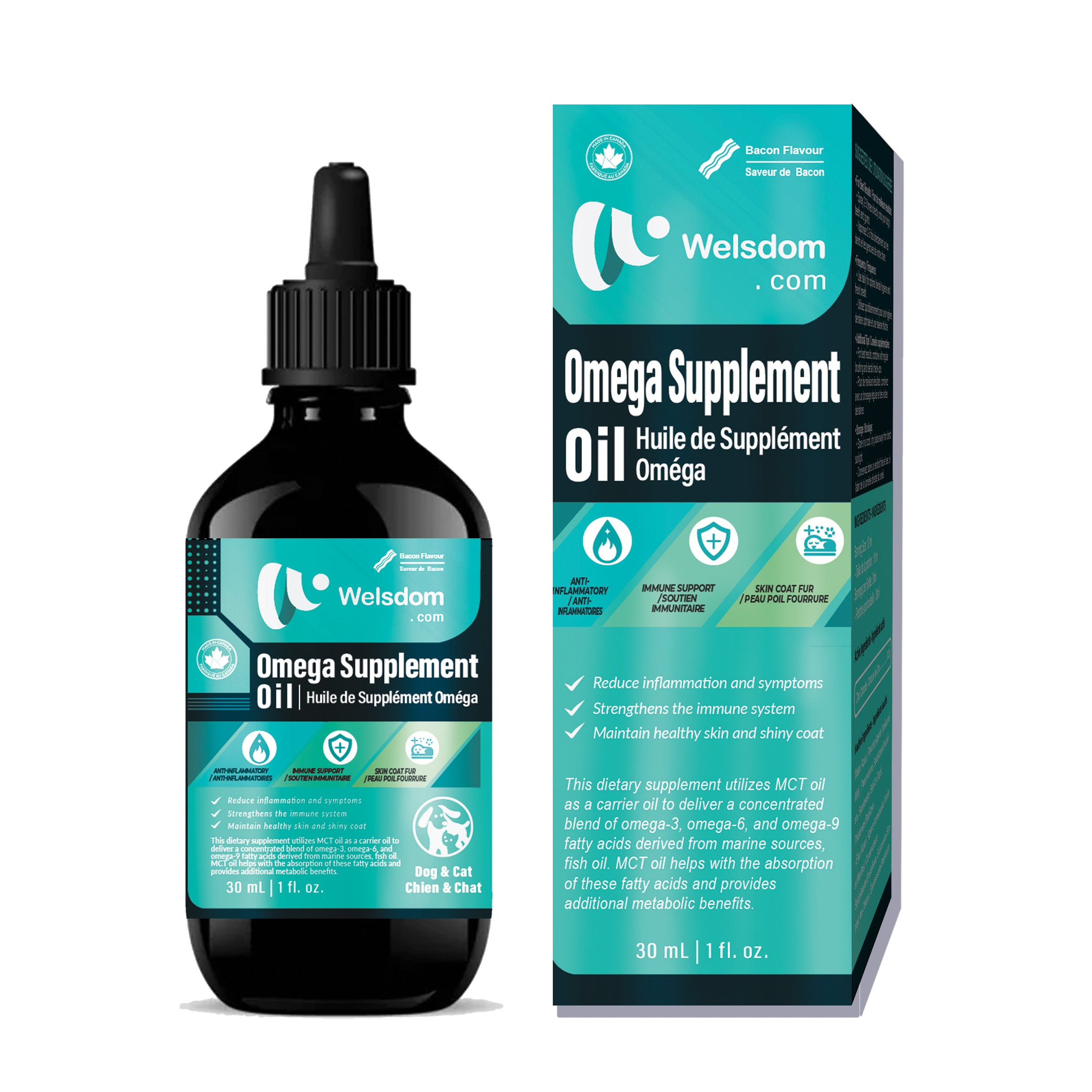 Omega Supplement Oil - 30mL – Great Smile Company