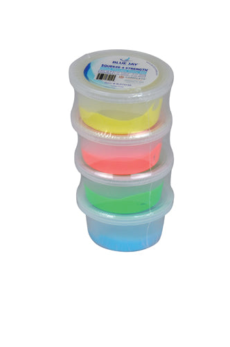 Squeeze 4 Strength 2 oz. Hand Therapy Putty Set of 4 – Great Smile Company