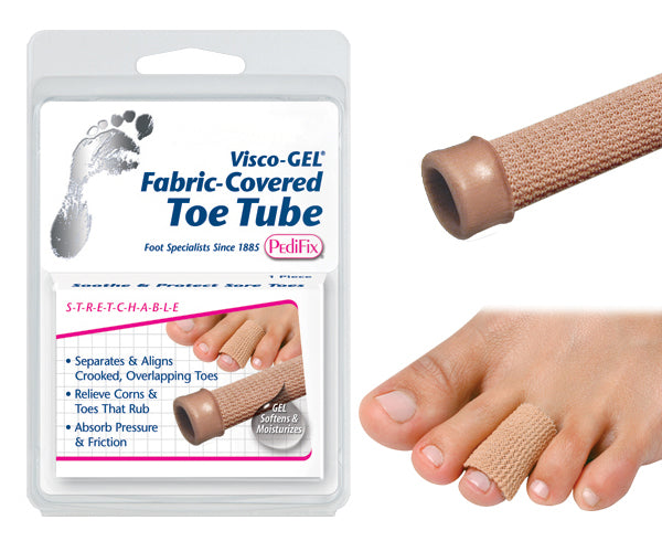 Visco-GEL Fabric-Covered Toe Tube Large – Great Smile Company