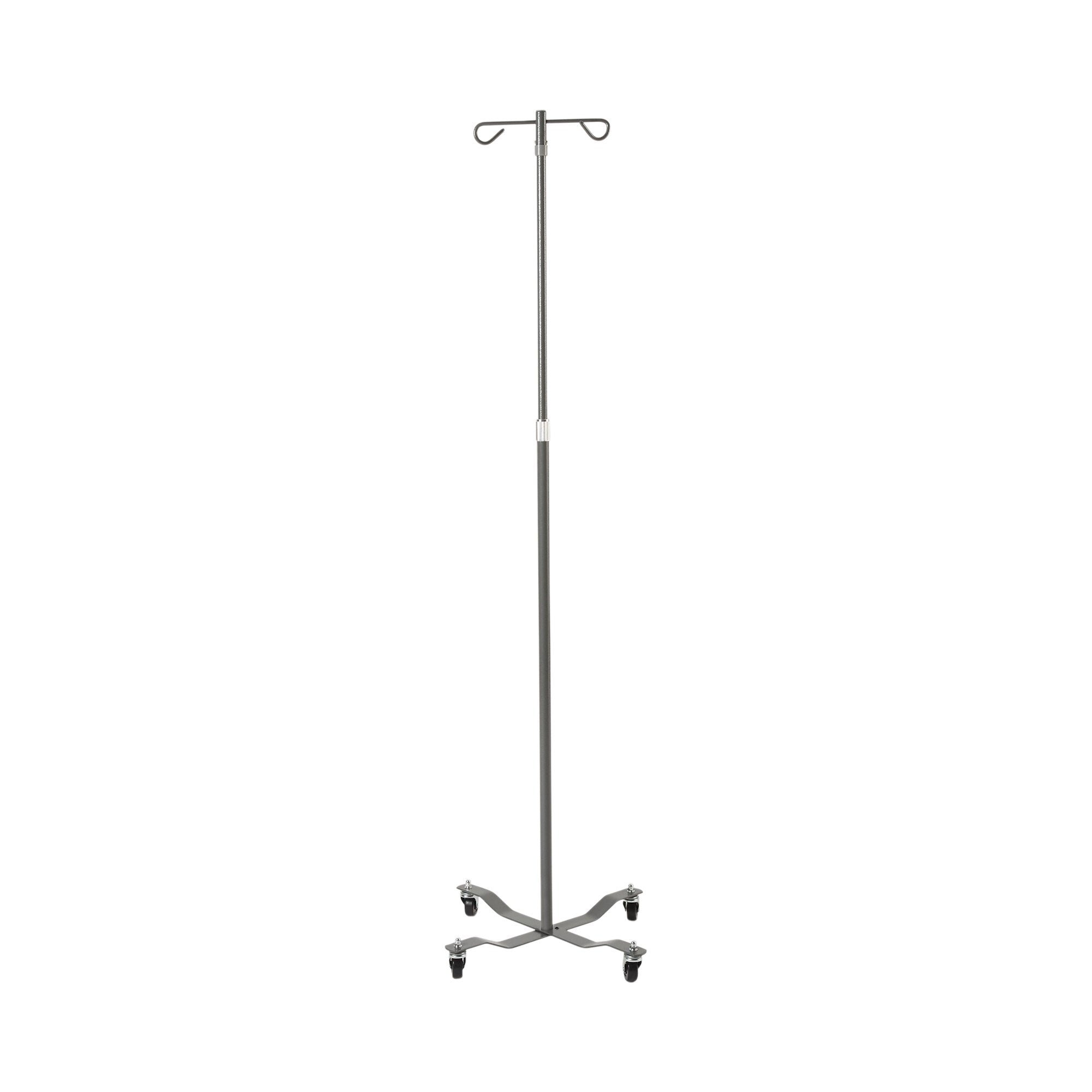 IV Stand Floor Stand McKesson 2-Hook 4-Legs, Rubber Wheels – Great ...