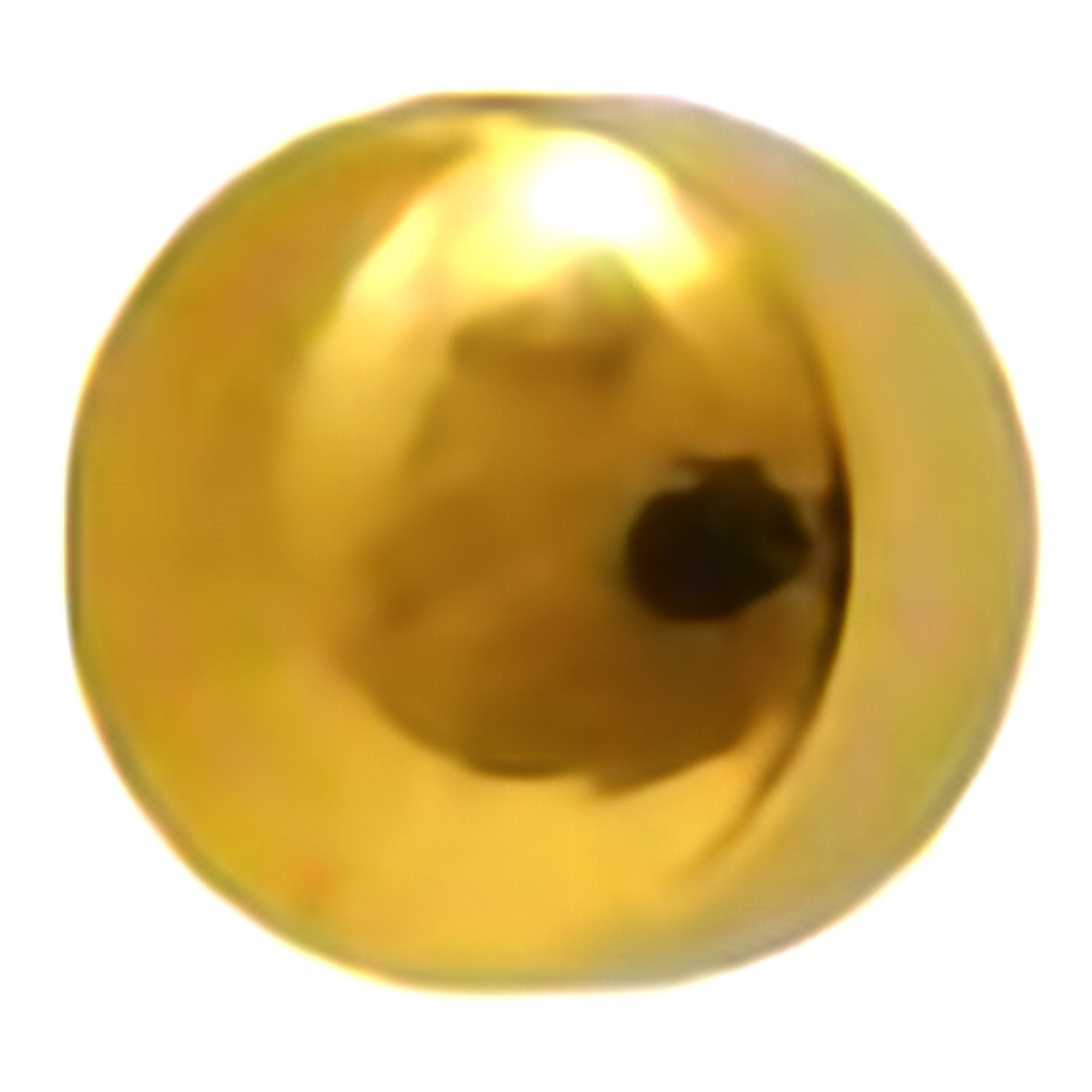Ear Piercing Stud MediStuds 24K Gold Plated Stainless Steel Gold Ball ...
