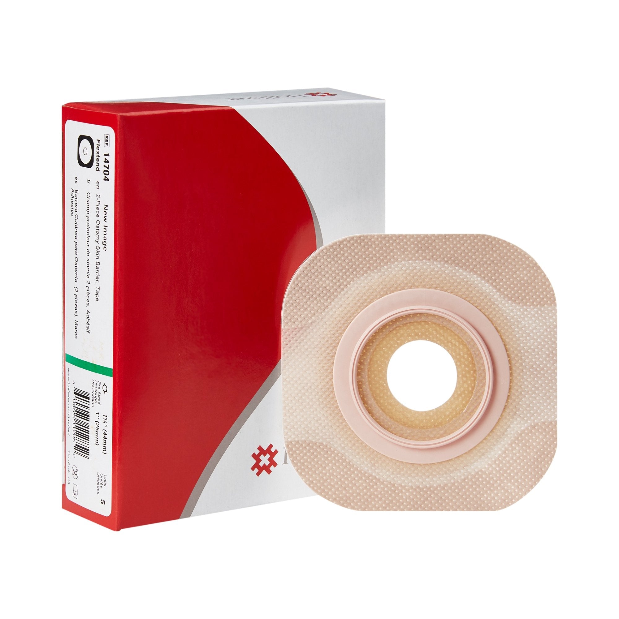 Ostomy Barrier New Image Flextend Precut, Extended Wear Adhesive Tape ...