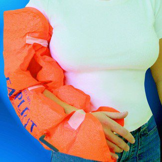 Fasplint General Purpose Splint Vacuum Splint Vinyl Orange 20 X 24-1/2 ...