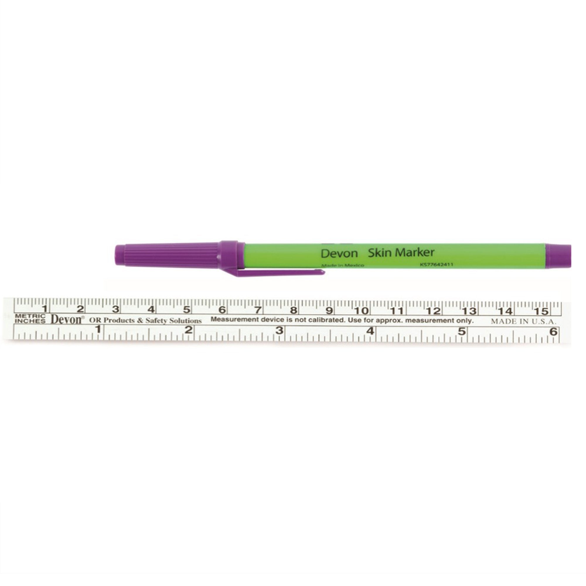 Skin Marker Devon Gentian Violet Ink Sterile Full Size Fine Tip – Great ...