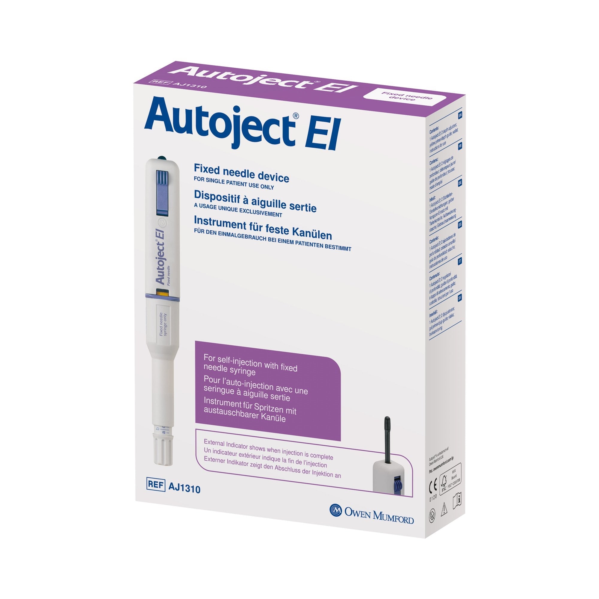 Self Injection Device Autoject EI, Packaging Type- Box | Great Smile Co ...