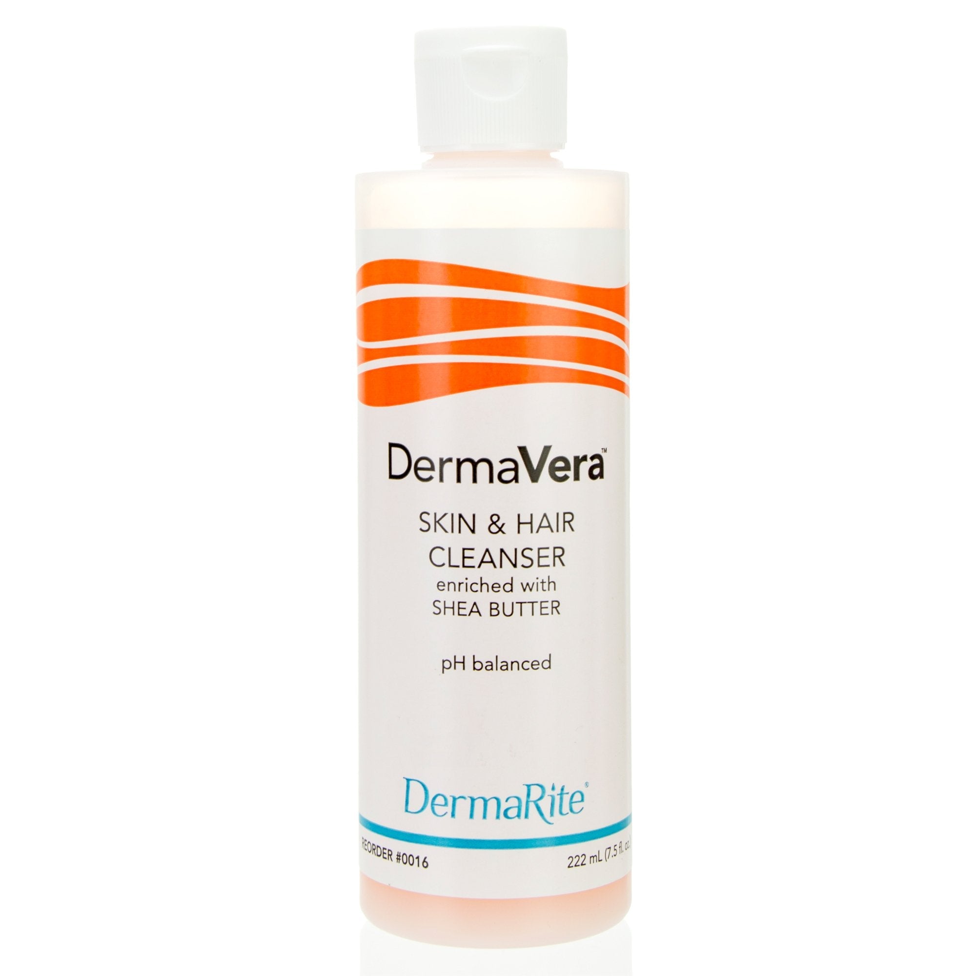 Shampoo and Body Wash DermaVera 7.5 oz. Flip Top Bottle Scented - Case ...