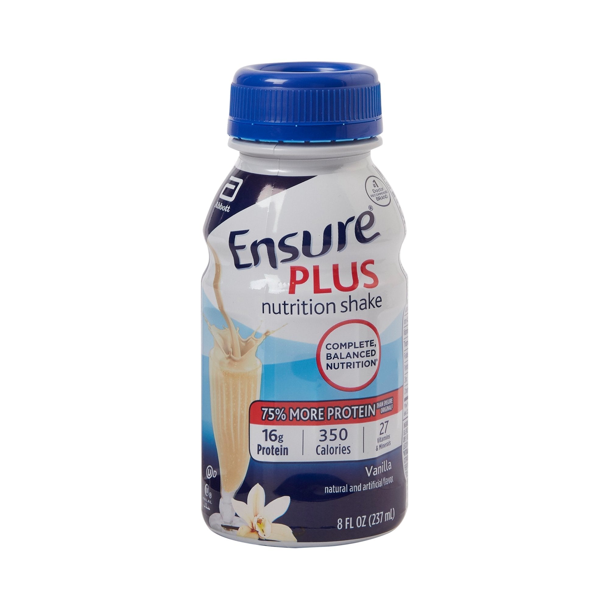 Ensure Plus Nutrition Shake Vanilla Flavor Liquid 8 oz. Bottle – Great ...