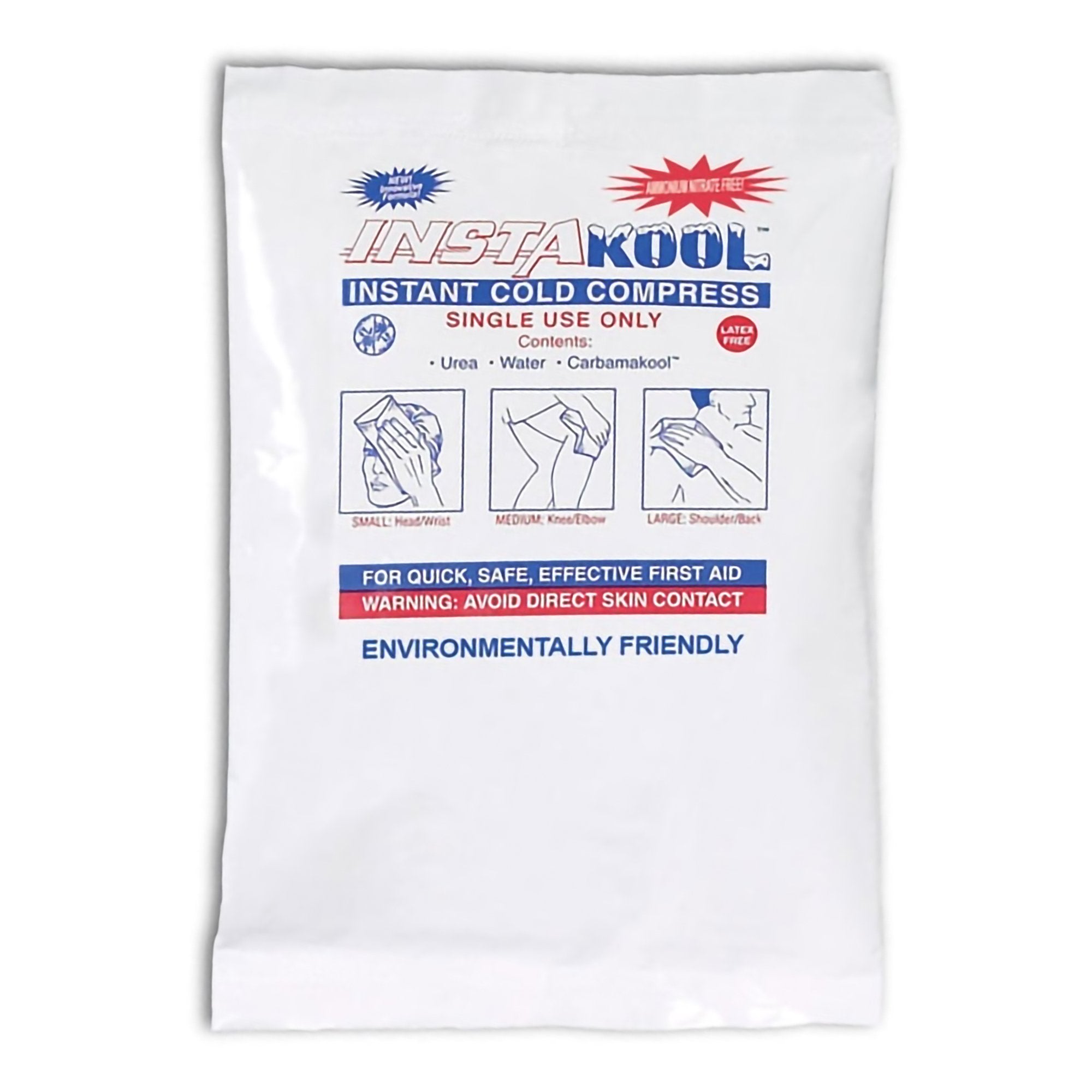 Instant Cold Pack InstaKool General Purpose Large 6 X 8-3/4 Inch ...