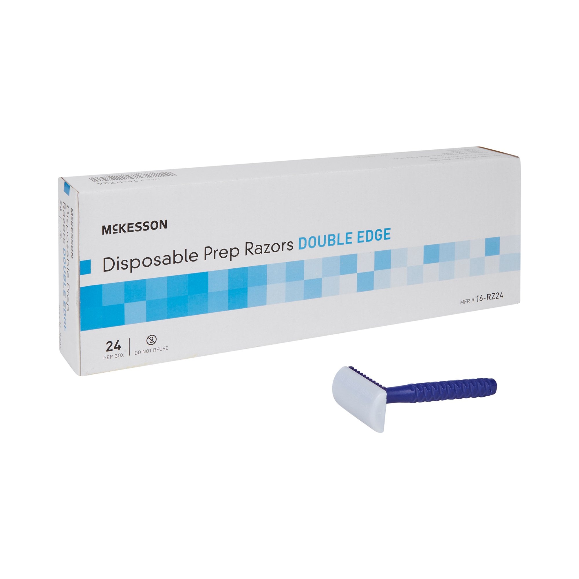 Surgical Prep Razor McKesson Double Edge Single Blade NonSterile ...