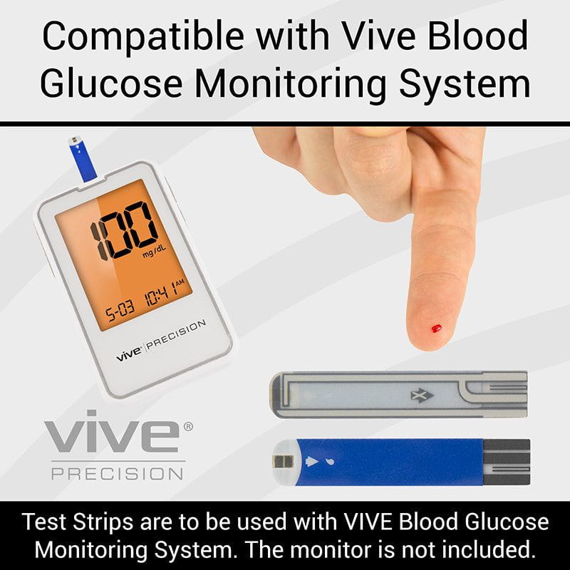 Vive Health Blood Glucose Test Strips – Great Smile Company